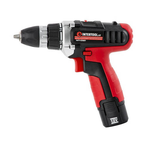 Шуруповерт акумуляторний Li-Ion 12 В INTERTOOL WT-0321 (ID#1888825572), цена: 1932.98 ₴, купить ...