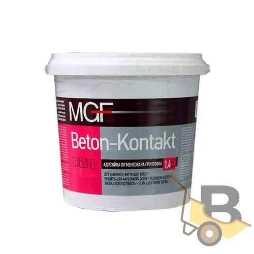 Ґрунтовка MGF Beton-Kontakt 1,4 кг (ID#1888828593), цена: 115.86 ₴, купить на Prom.ua