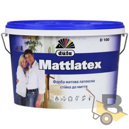 Фарба DUFA Mattlatex D100 Латексна матова 3,5 кг (ID#1888828638), ціна ...