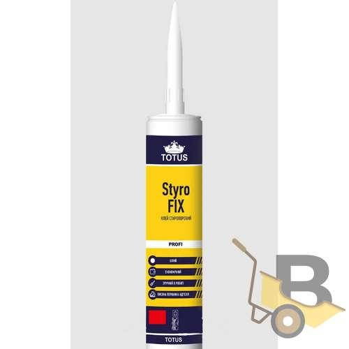 Купить Клей стиропоровий TOTUS Styro Fix 280 мл, цена 51.69 ₴ — Prom.ua ...