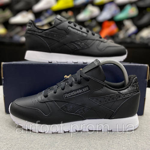 Оригинал женские кроссовки Reebok classic черные (ID#1888905839), цена ...