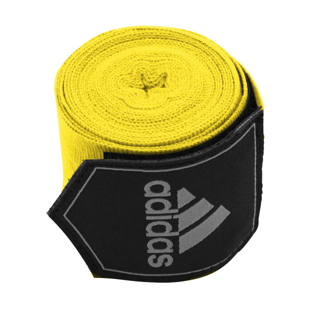 Боксерские бинты ADIDAS хлопок желтые для рук бокса кикбоксинга мма ...