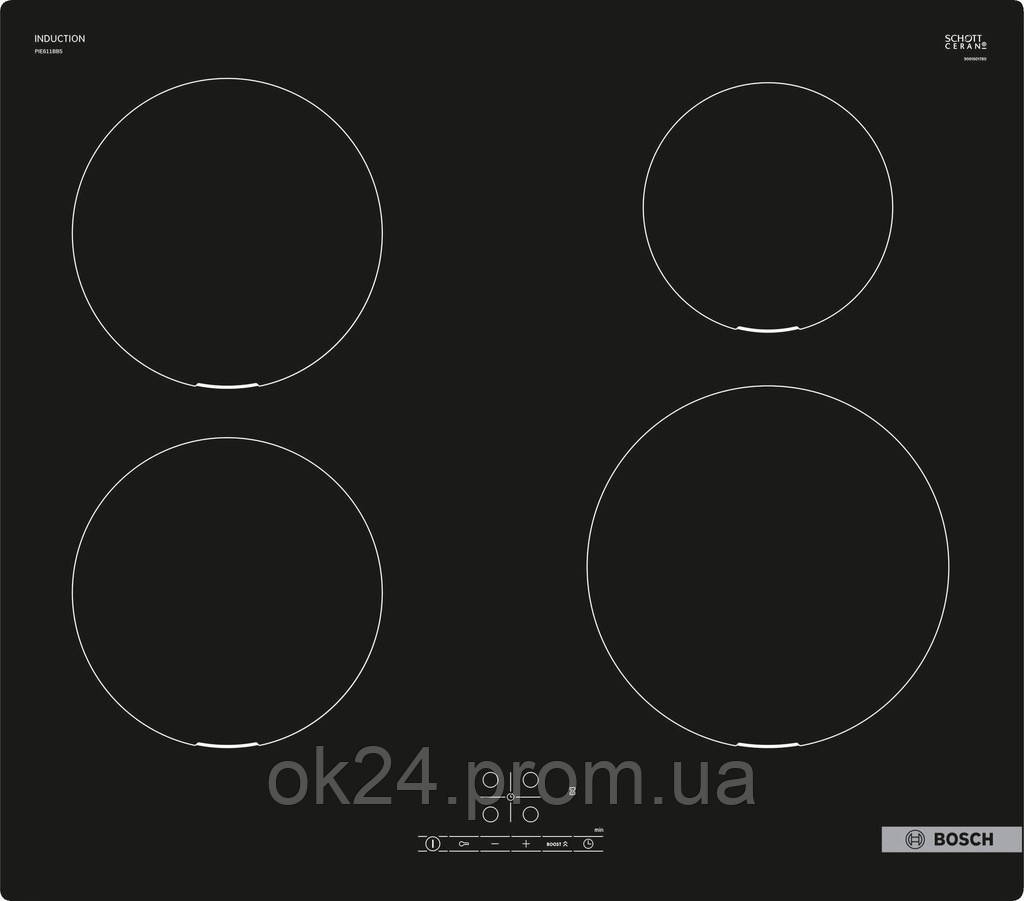 Купить Вбудована індукційна варильна поверхня Bosch PIE611BB5E, цена ...