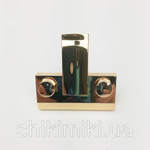Замок для сумки ZM328-3 (45*45 мм), колір золото (ID#1888435558), ціна ...