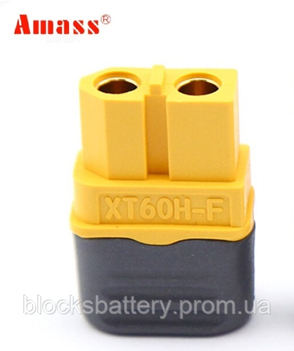 Amass XT60H - F роз'єм (ID#1889569142), ціна: 19.85 ₴, купити на Prom.ua