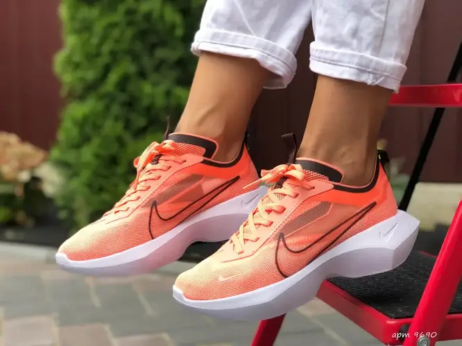 Купить Женские кроссовки Nike Найк Vista Lite, сетка, пена, оранжевые с ...