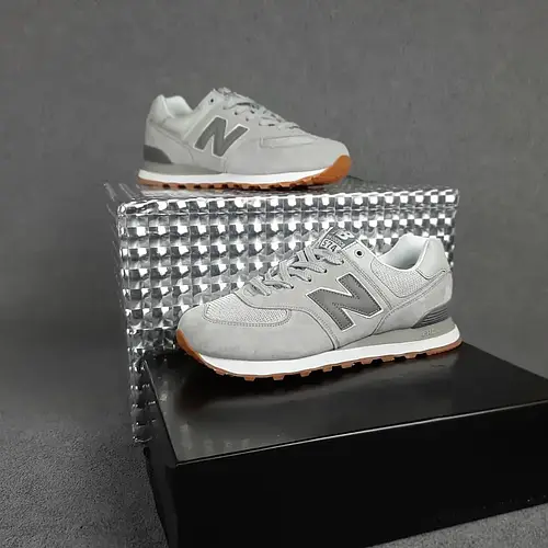 Купить Мужские кроссовки New Balance Нью Беланс 574, серые. 43, цена ...