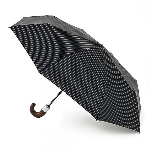 Купить Зонт мужской Fulton Chelsea-2 G818 Black Steel (Черный с серым ...