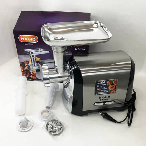Купить Мясорубка для домашней колбасы Magio MG-269 / Мясорубка професиональна / DM-147 Кухонная ...