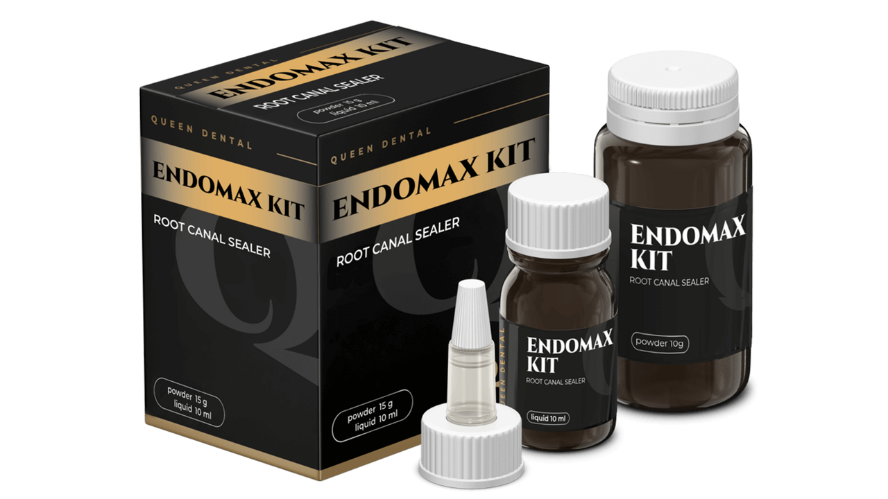Endomax Kit (Ендомакс), набор, 15г+10мл - цинк оксид-евгенольний цемент ...