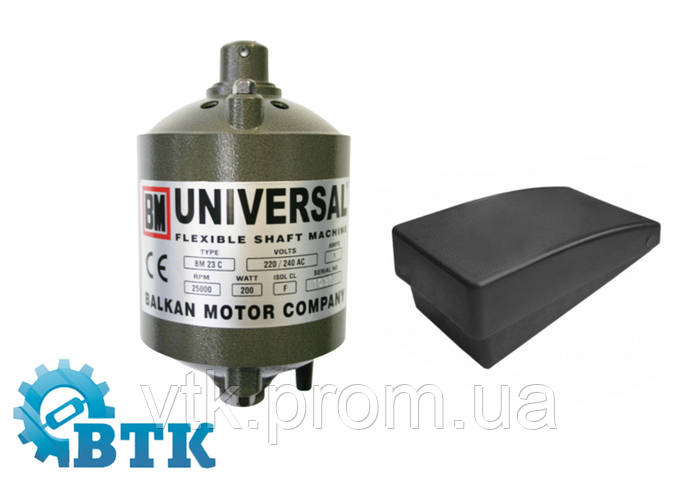 Купити Бормашина BALKAN MOTOR BM23-C UNIVERSAL (200 Вт, 25000 об/хв ...
