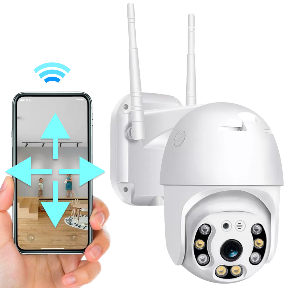 Уличная поворотная IP камера видеонаблюдения CAMERA CAM 6 с Wi-Fi ...