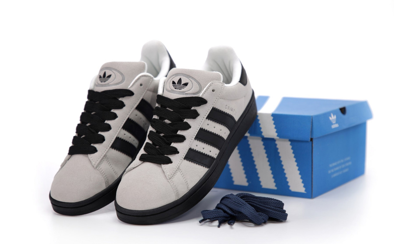 Купити Adidas Campus Чоловічі кросівки світло-сірі Адідас Кампус Взуття ...