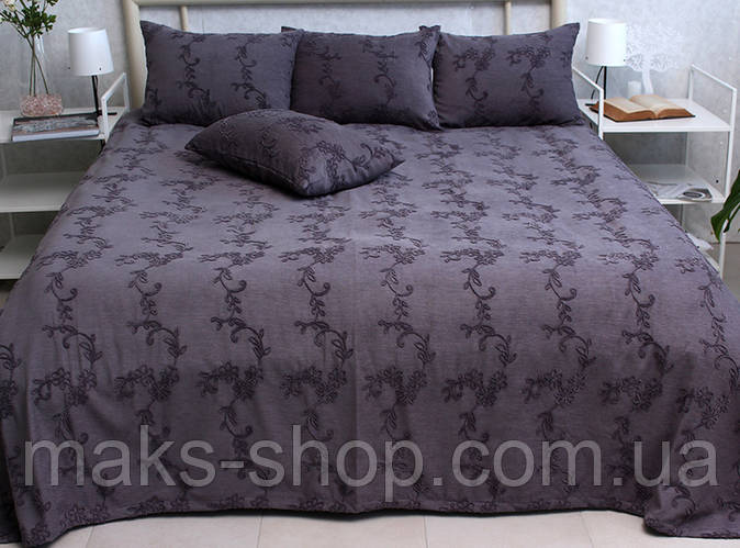 Купить Качественное Турецкое покрывало с вышивкой хлопковое 160х240 см ...