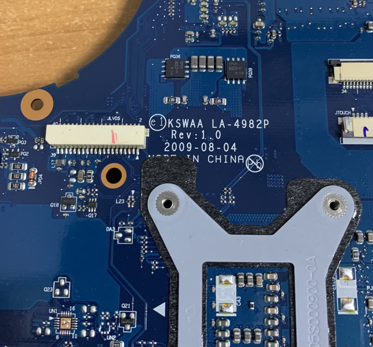 Купити Б/У Материнська плата Toshiba L500, L505, L550, GL40, Intel UMA ...