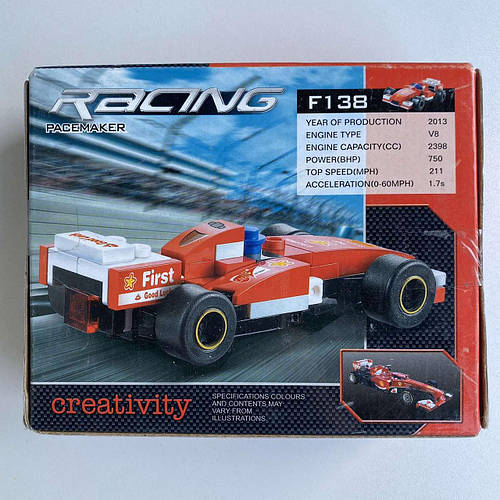 Купить Конструктор Decool 2216 из серии Racing Техник Феррари для Lego ...