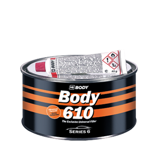 Автомобильная шпатлевка Body 610 Uni Filler универсальная 1,8кг (ID ...