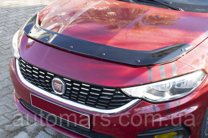 Дефлектор капота EuroCap для Fiat Tipo 2016-2024 рр (ID#1891241415 ...