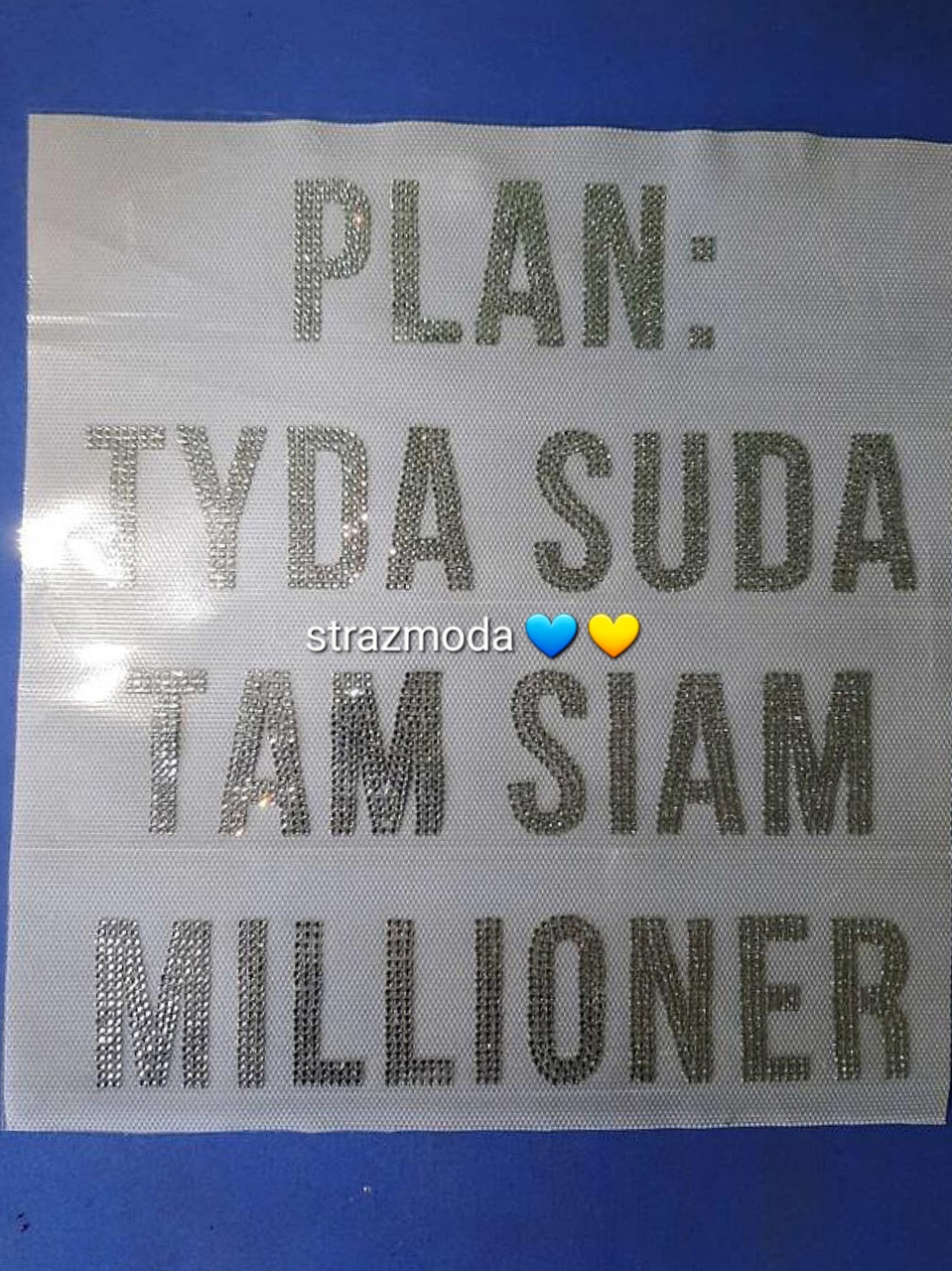 0425 Термоналіпка для одягу plan millioner стрази/патчі/аплікація/наклейка/патчи для одежды (ID ...