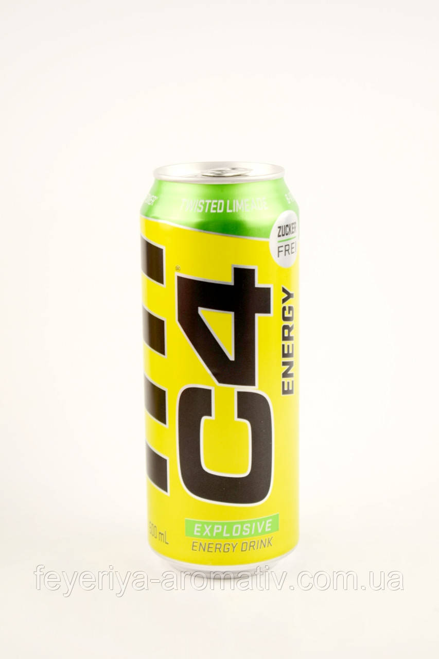 Энергетический напиток без сахара C4 Twisted Limeade 500 мл Нидерланды ...