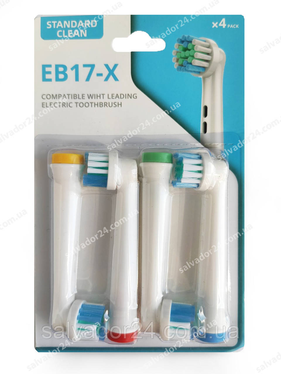 Купить Змінні насадки для щітки Oral-b Precision Clean EB17-X 4 шт ...