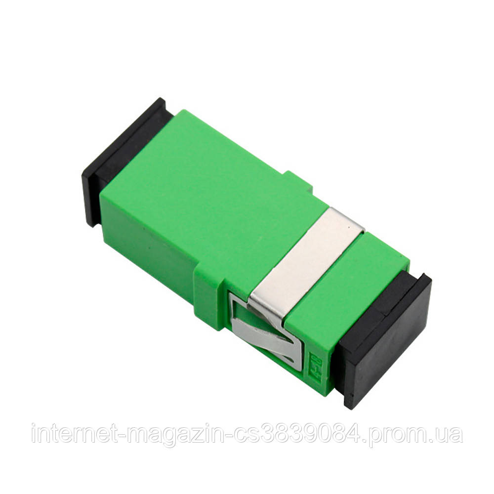 Купить Адаптер оптичний з'єднання SC/APC-SC/APC SIMPLEX, в пачці по 50 ...