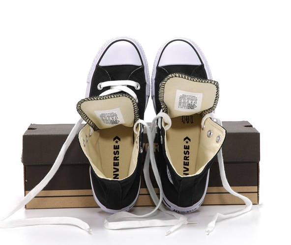 Купити Кеди жіночі Converse All Star High black взуття Конверс високі ...