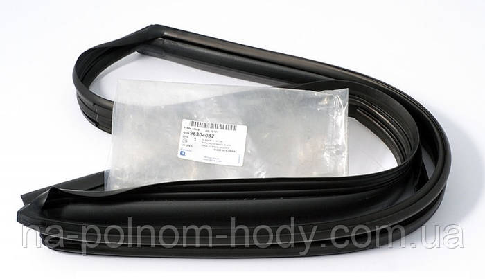 Ущільнювач напрямної скла передніх лівих дверей Ланос GM (ID#375882682 ...