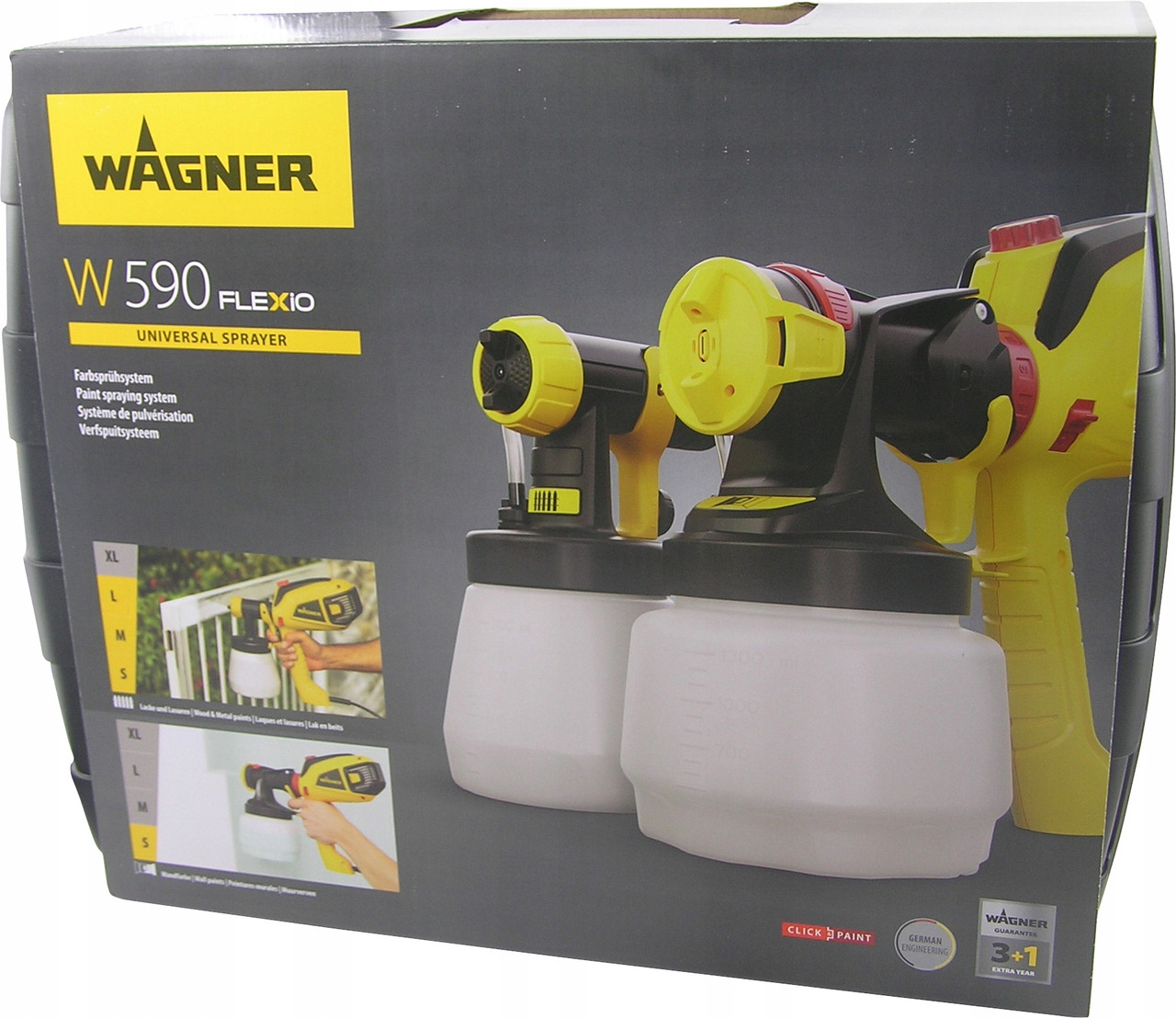 Купить Краскопульт с компрессором Wagner W590 Flexio 630W [W585 ...
