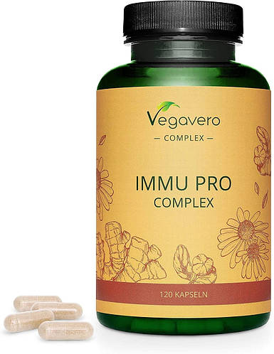 Комплекс Immu Pro від Vegavero® З ехінацеєю, вітаміном С, вітаміном D3 ...