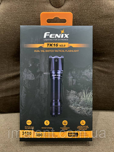 Ліхтар Fenix TK16 V2. 0 з аккумулятором в коплекті (ID#1892528417 ...