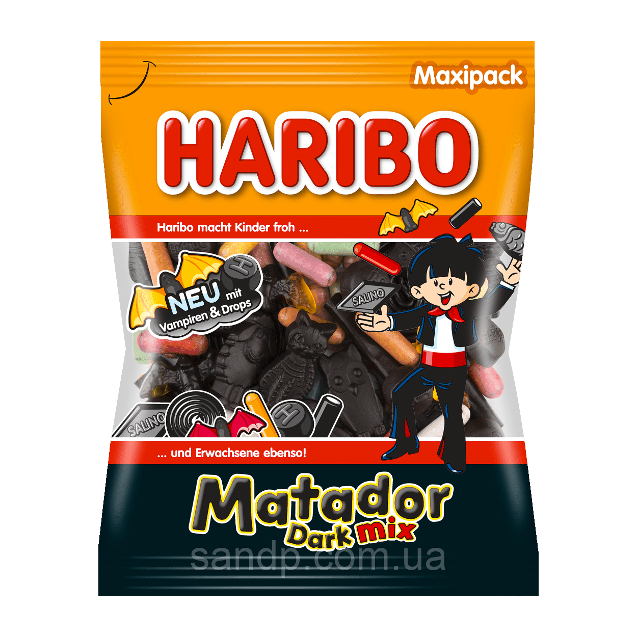 Желейные конфеты Харибо Матадор Haribo Dark Matador Mix 360g (ID ...