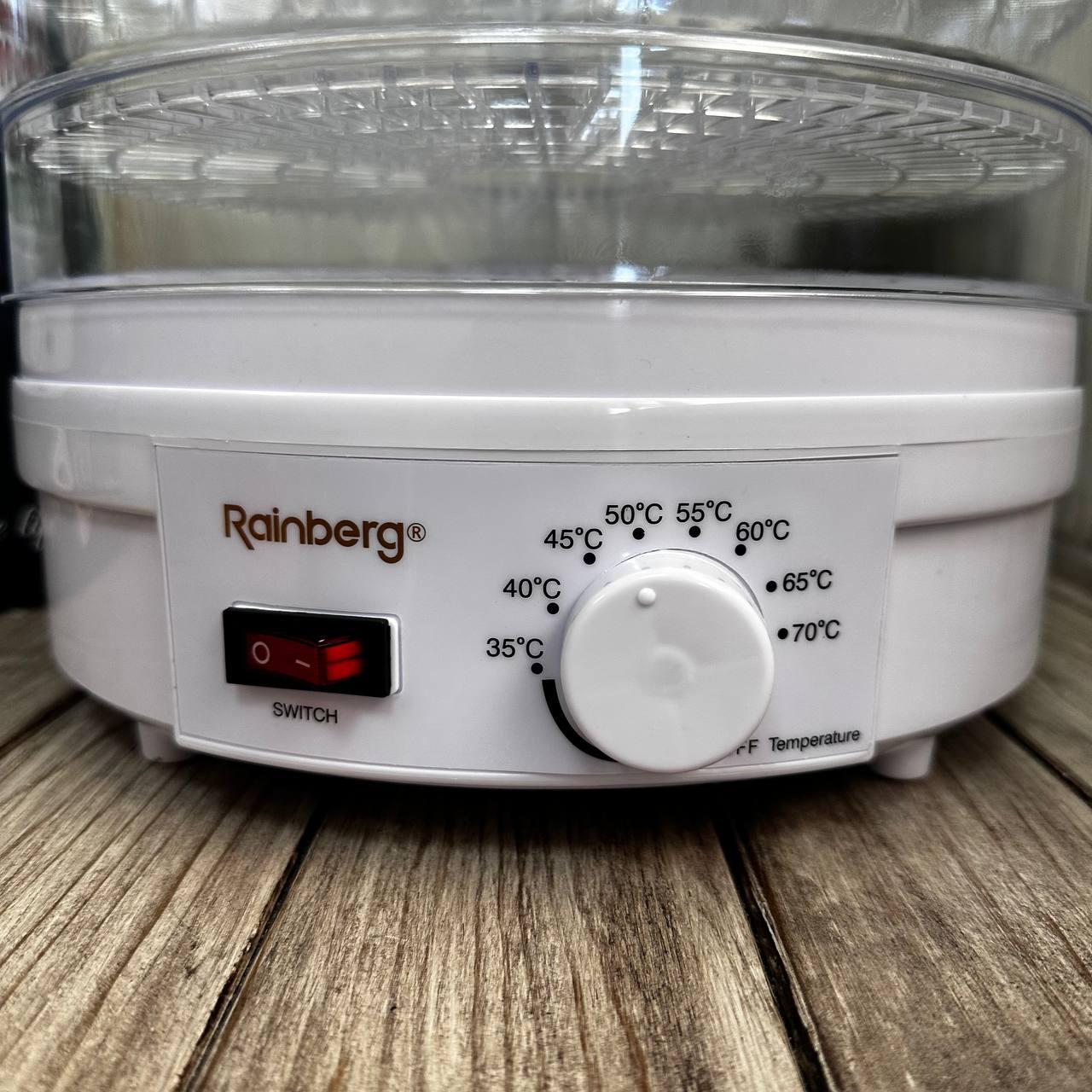 Сушилка конвективная для овощей и фруктов Rainberg RB-912 800 Вт, цена: 1612 ₴, купить на Prom.ua