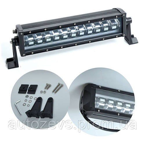 Купити Фара-LED Балка 370*85*90mm 60W (5W*12) 10-30V Ближнє з неоновим ...