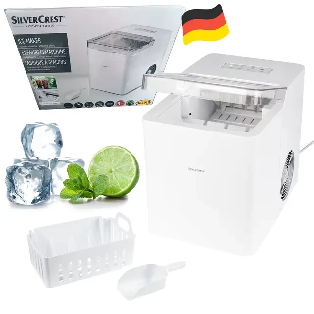 Купить Льодогенератор апарат машина для приготування льоду SilverCrest SEMK 105 B2, цена 4999.20 ...