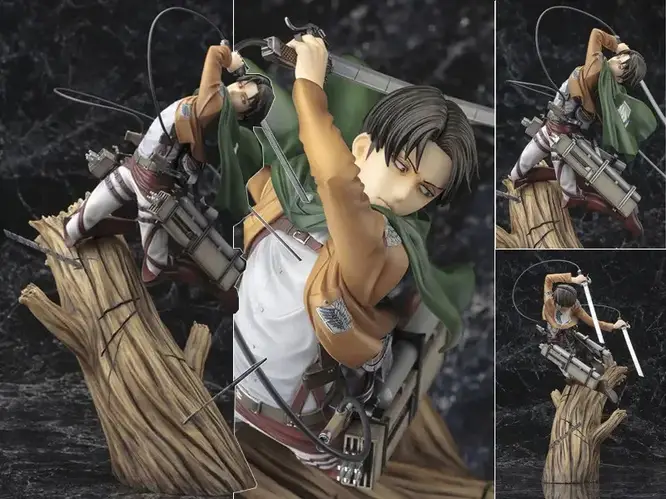 Фігурка Атака Титанів Леві Аккерман Attack on Titan Levi Ackerman 25 см ...