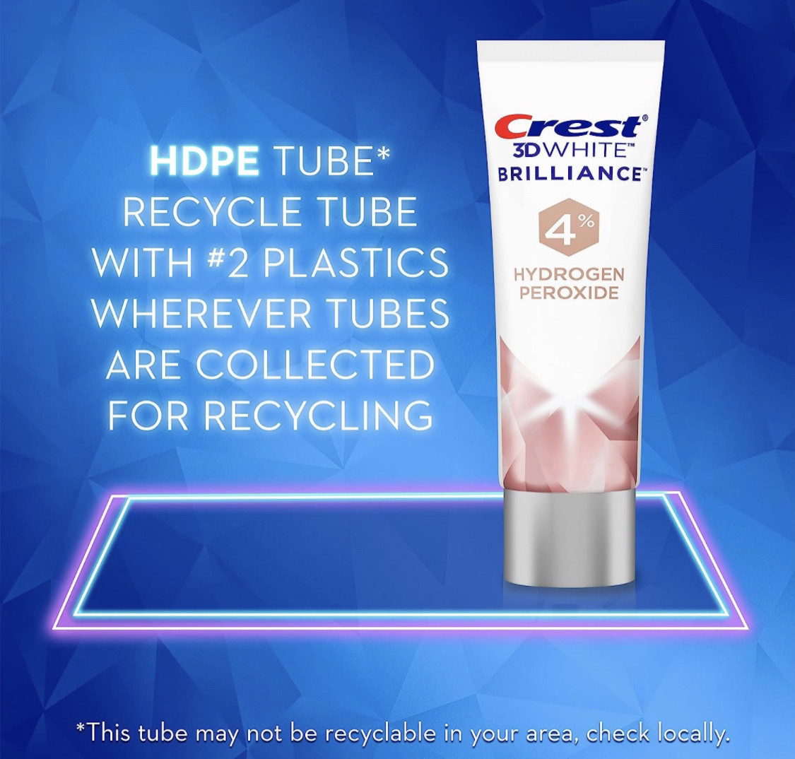 Купить Crest 3D White Brilliance Hydrogen Peroxide Toothpaste with ...