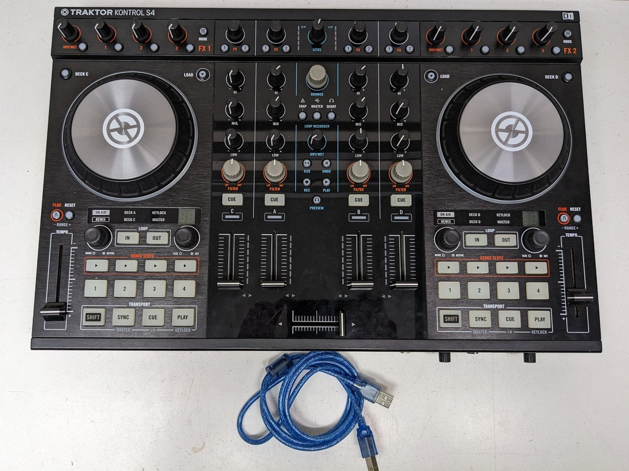 Купить DJ-контроллер Native Instruments TRAKTOR Kontrol S4 MK2, цена ...