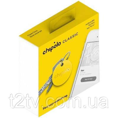 Купити Пошукова система Chipolo Classic Yellow (CH-M45S-YW-R), ціна 656 ...