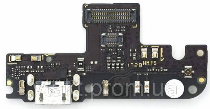 Купить Роз'єм зарядки Xiaomi Redmi Note 5A / Note 5A Prime (з платкою) H/C, цена 142 ₴ — Prom.ua ...