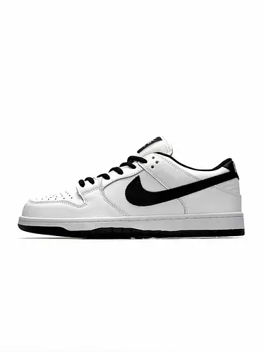 Купить SB Dunk Low Pro White Black 44, цена 1945 ₴ — Prom.ua (ID ...