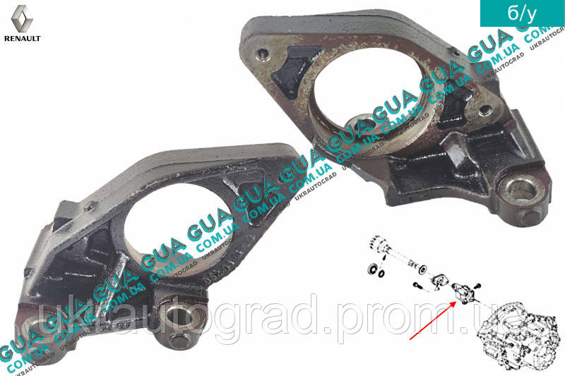 Кронштейн промивала (підвісного підшипника/полоси) 8200133501 Renault ...