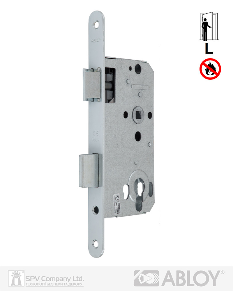 Замок врізний ABLOY 1-WAY DIN 4292 CR LEFT BS55мм 72мм FIRE w/o_SP (ID ...