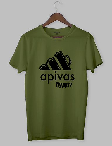 Купить Креативная футболка черная "apivas буде?", цена 499 ₴ — Prom.ua ...