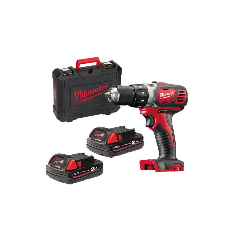 Дрель-шуруповерт Milwaukee M18 BDD-202C Lі-Іon (4933443555) — в ...