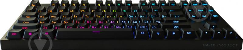 Клавиатура игровая Dark Project Pro KD87A ABS Gateron Optical 2.0 Red ...