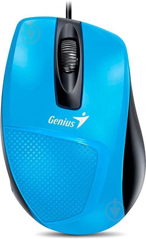 Миша Genius DX-150 USB (31010231102) blue/black (ID#1893342654), цена ...
