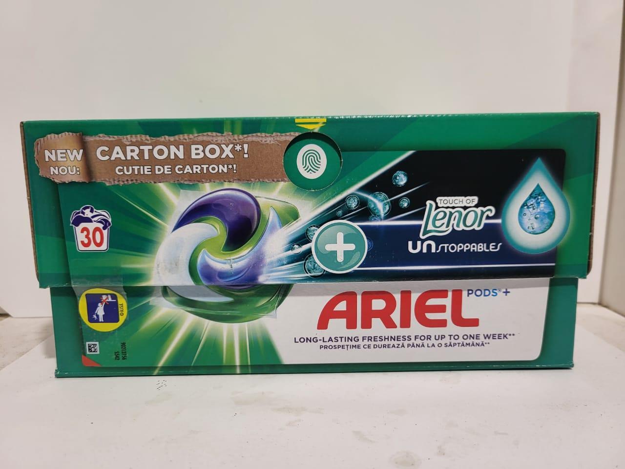 Купить Универсальные капсулы ARIEL 4-х компонентные с Ленором 30 шт ...
