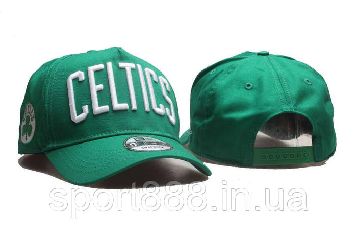 Кепка зелена баскетбольна команда Бостон Селтикс бейсболка Boston ...