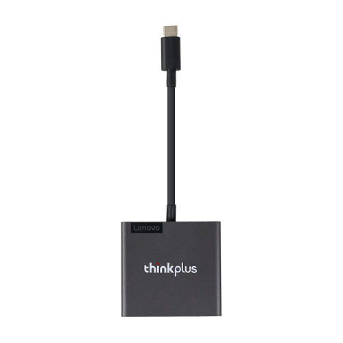 Док-станція Lenovo Thinkplus USB Type-C 3в1 3x USB3.0, HDMI 4K, VGA ...